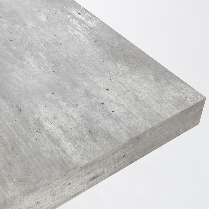 Two-Toned Reclaimed Wood Rectangle Dining Table (94") | West Elm