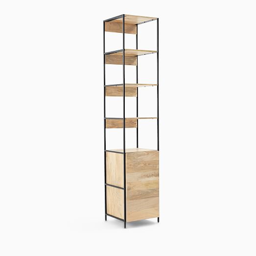 Industrial Modular Open & Closed Storage (17") | West Elm