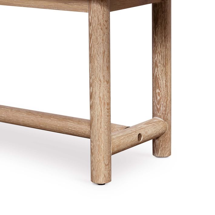 Modern Oak Dining Bench (75") | West Elm