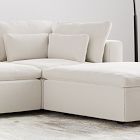 Harmony Modular 4-Piece Ottoman Sectional (120") | West Elm