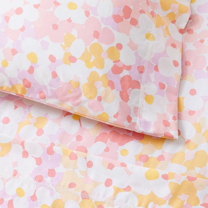 Painted Daisy Sheet Set | West Elm