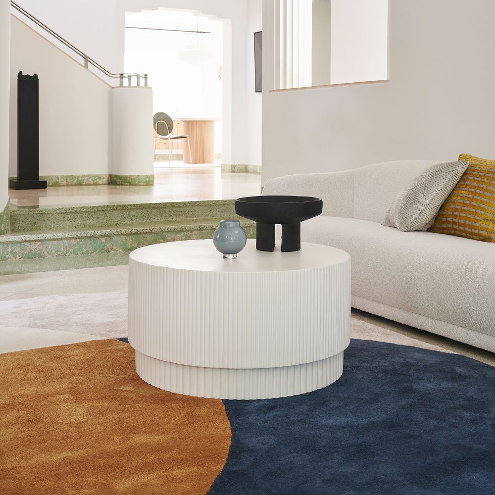 Fluted Coffee Table | Modern Living Room Furniture | West Elm