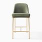 Jack Metal Frame Leather Bar & Counter Stools | West Elm