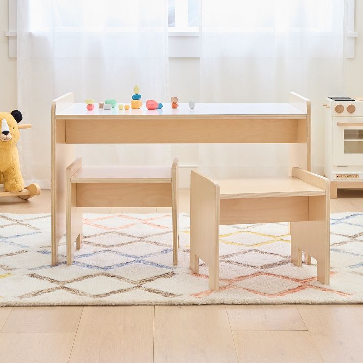 Studio Duc Juno Playtable & Stools | West Elm