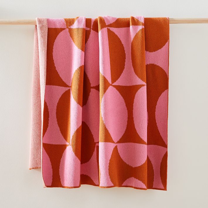 Happy Habitat Puzzle Eco Throw | West Elm