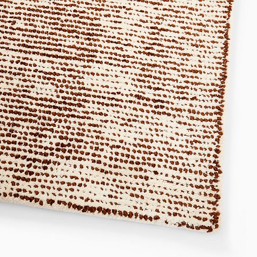 Striated Dots Rug | West Elm
