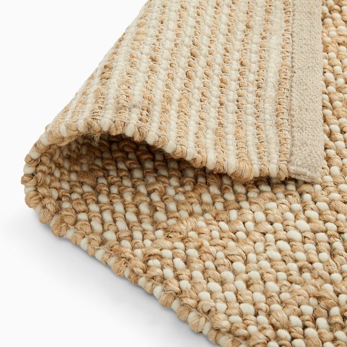 Dotted Jute & Wool Rug | West Elm