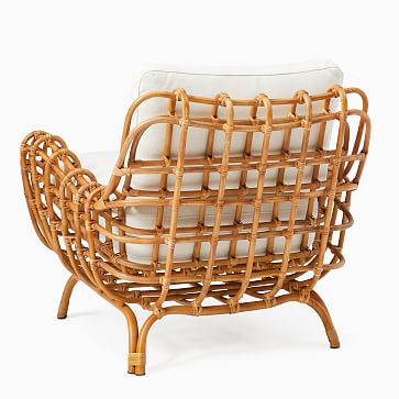 West Elm Rattan Chair