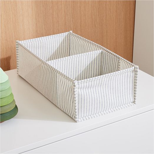 Striped Nursery Storage | West Elm