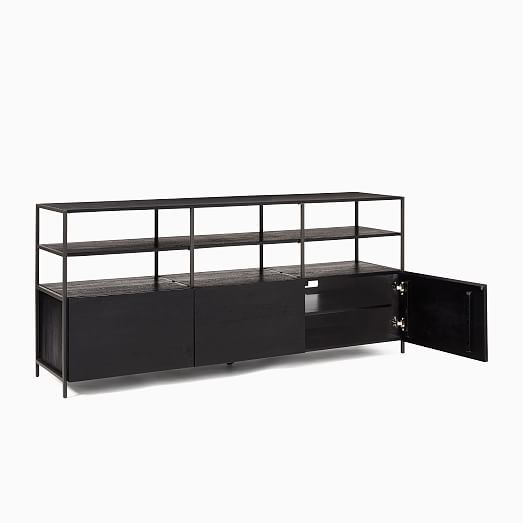 Industrial Modular Media Console (49"–67") | West Elm