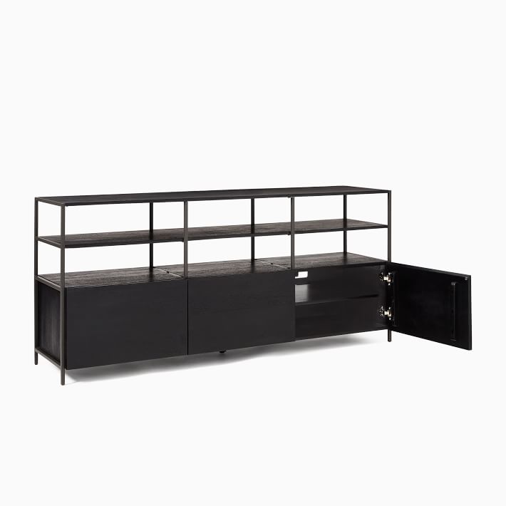 Industrial Modular Media Console (49"–67") | West Elm