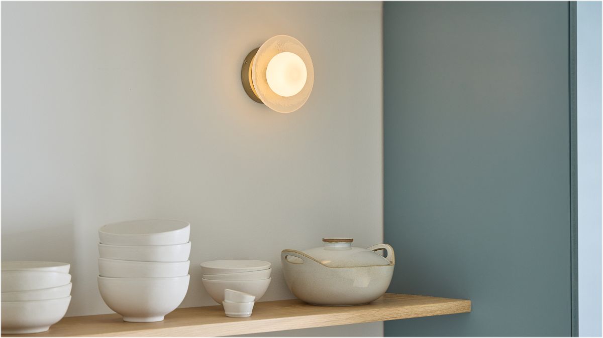 Bezel Glass Sconce (7") | West Elm