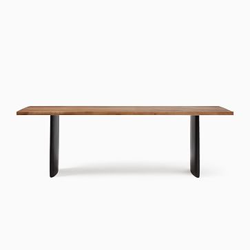 Campbell Plinth Dining Table (74", 94") | West Elm