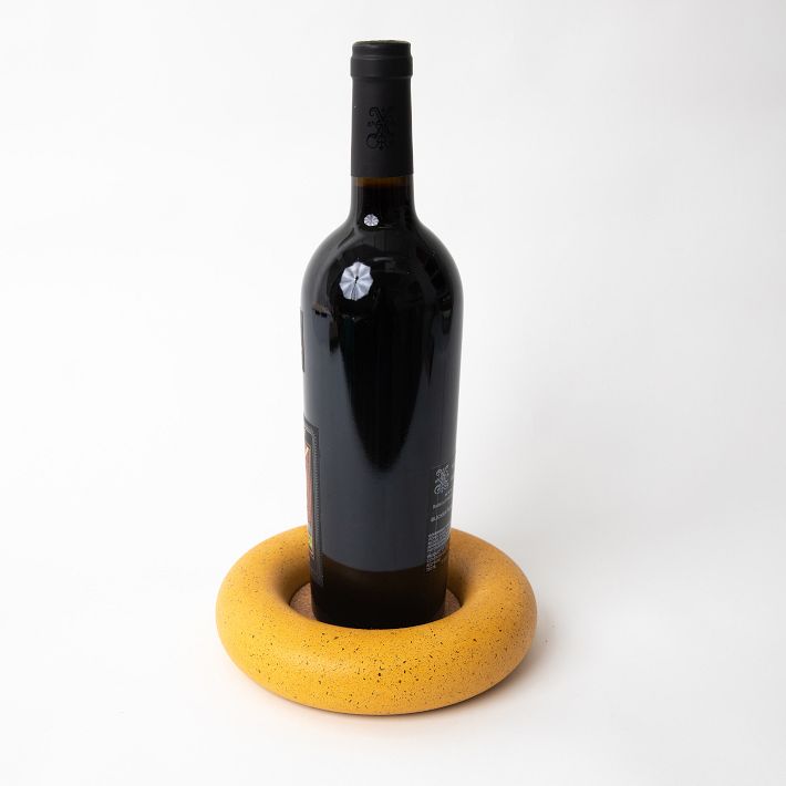 Pretti.Cool Wine Bottle Coaster | West Elm