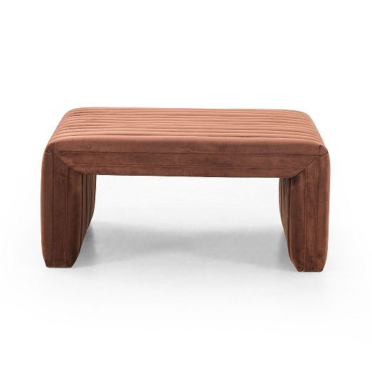 Complete Channeled Ottoman (21"–36") | West Elm