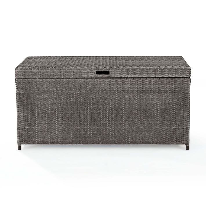 Palm Harbor Outdoor Wicker Storage Collection | West Elm