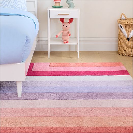 Corner Stripe Rug | West Elm