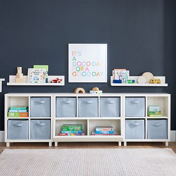 Parker Market Bin Cubby | West Elm