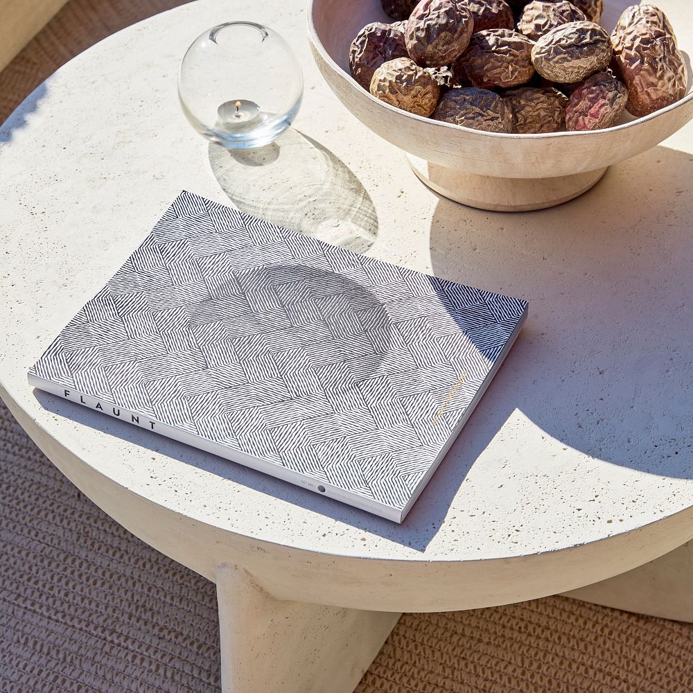 Monti Lava Stone Coffee Table (30") | West Elm