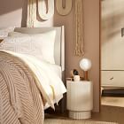 Fluted Side Table (13"–16") | West Elm