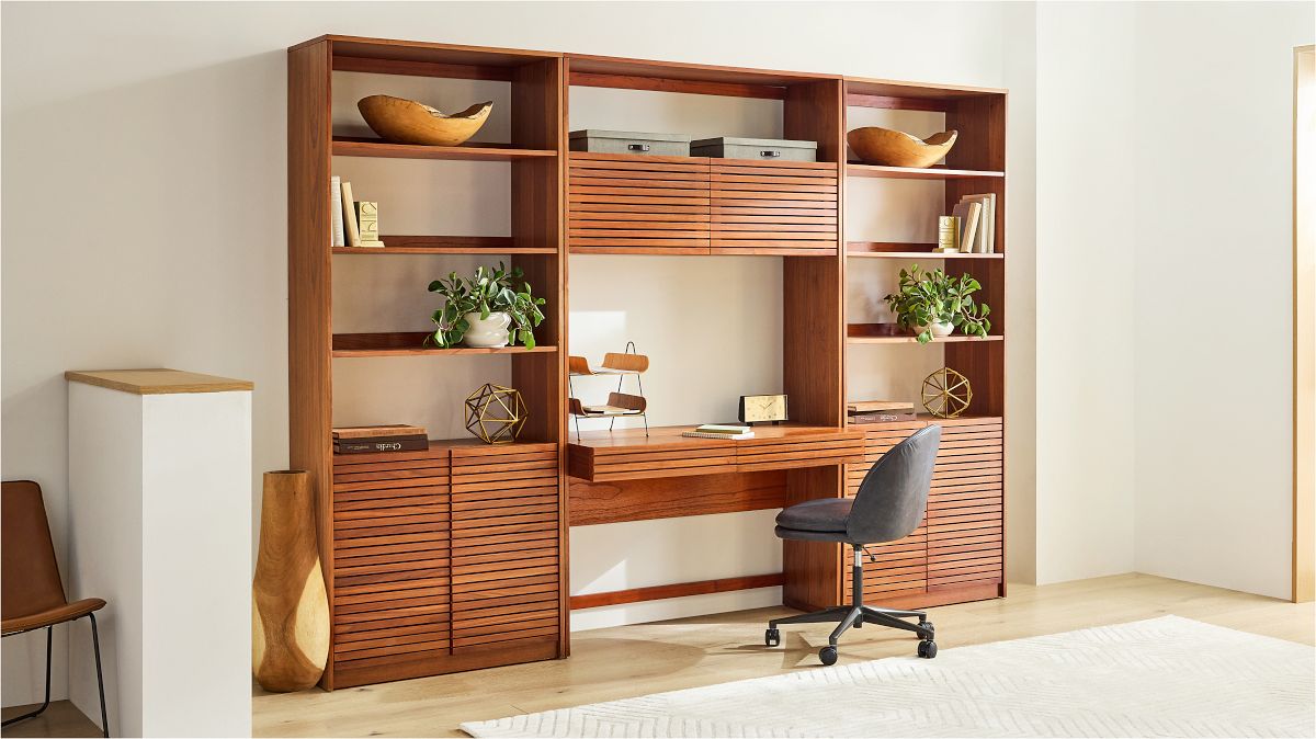 Bryce Wall Desk | West Elm