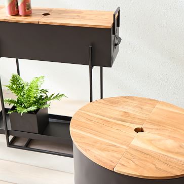 Streamline Outdoor Ice Buckets | West Elm