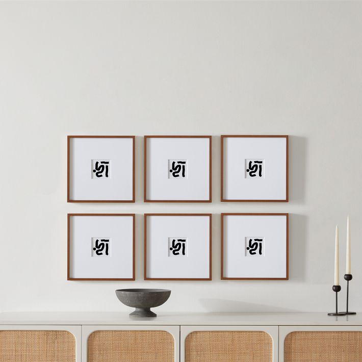 Multi-Mat Gallery Frames - 12x12 | West Elm