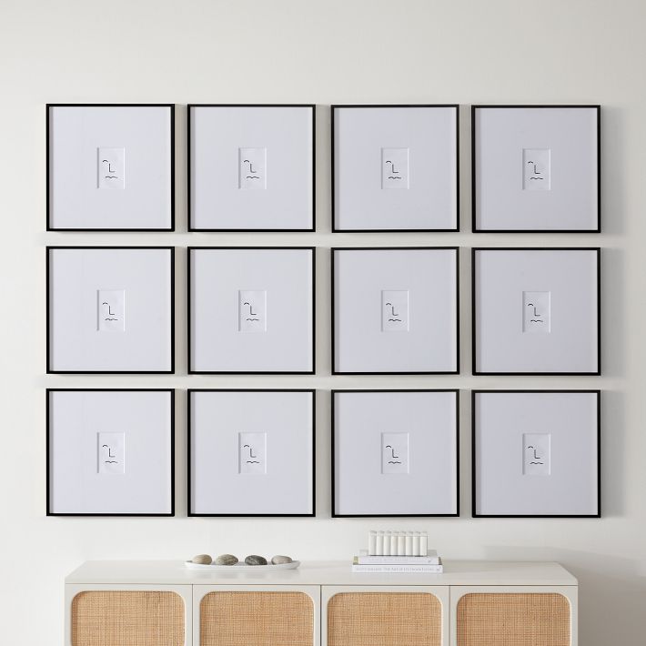 Multi-Mat Gallery Frames - 18x18 | West Elm