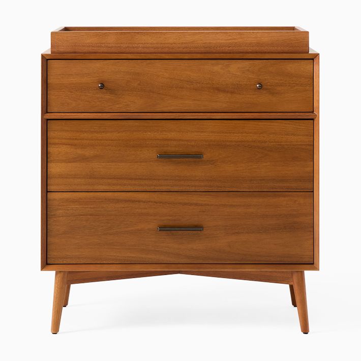 Mid-Century 3-Drawer Changing Table (36") | West Elm