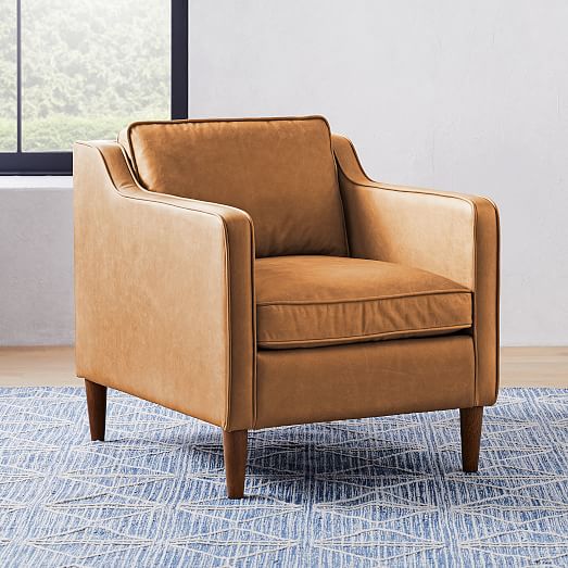 Hamilton Leather Chair | West Elm