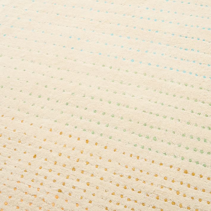 Graduated Dot Easy Care Kids Rug | West Elm