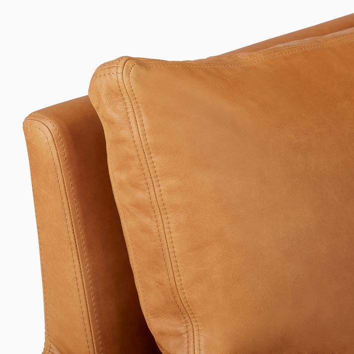 Nelson Leather Swivel Chair | West Elm