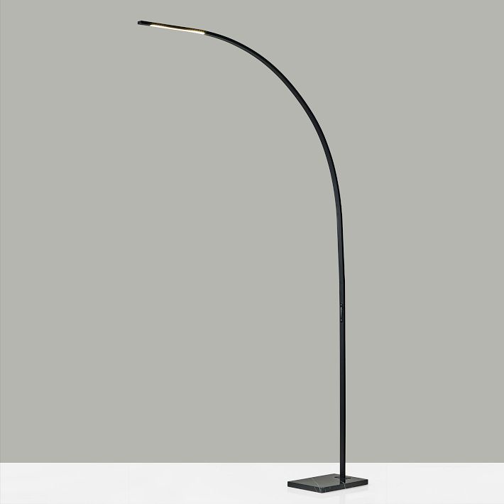 Sonic LED Arc Lamp w/ Smart Switch | Modern Living Room Furniture ...