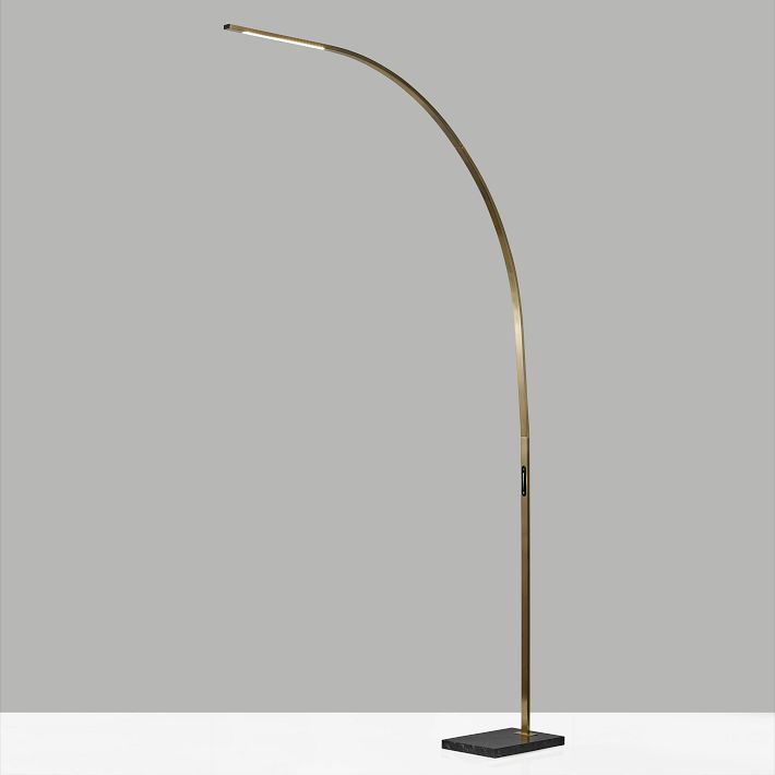 Sonic LED Arc Lamp w/ Smart Switch | Modern Living Room Furniture ...