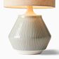 Roar & Rabbit™ Ripple Ceramic Table Lamp (17") | West Elm