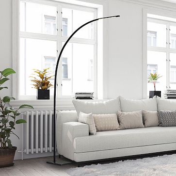 Sonic LED Arc Lamp w/ Smart Switch | Modern Living Room Furniture ...