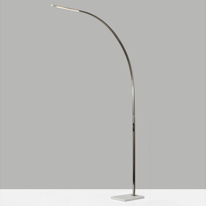 Sonic LED Arc Lamp w/ Smart Switch | Modern Living Room Furniture ...