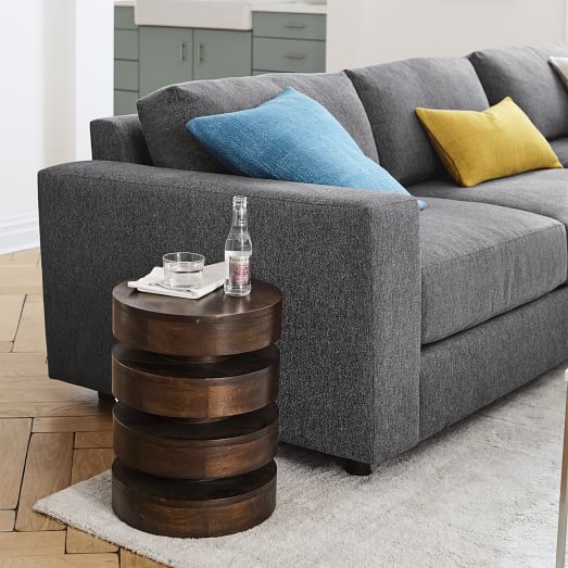 Floating Disks Side Table (13") | West Elm