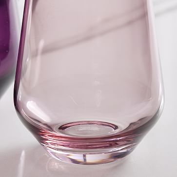 Estelle Colored Glass Two-Tone Wine Glasses | West Elm