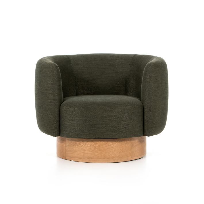 Platform Base Swivel Chair | West Elm