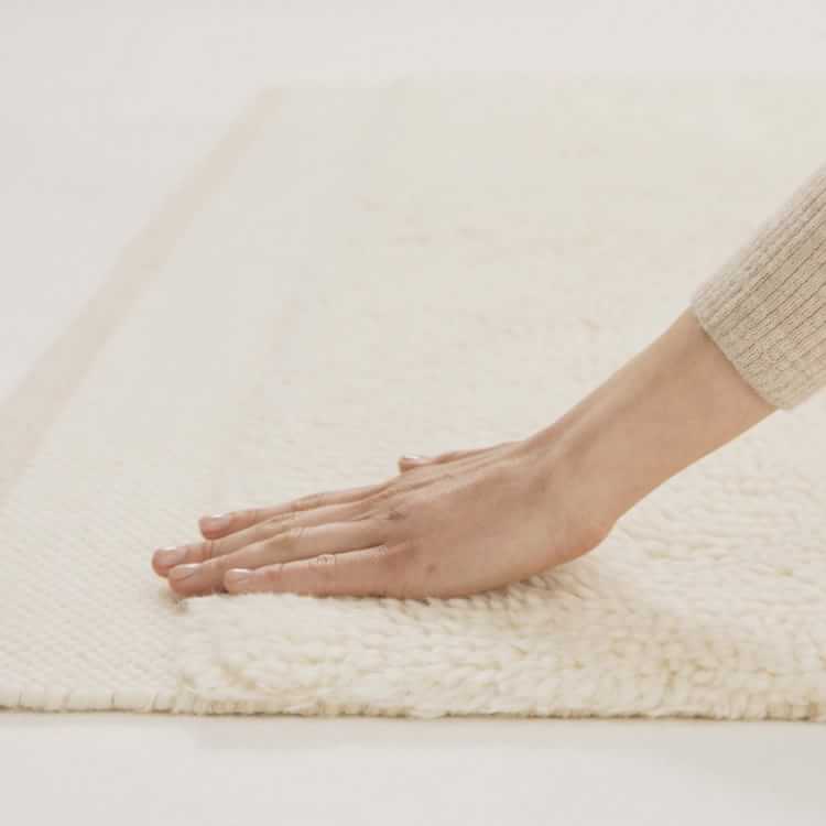 Hand-Loomed Solid Shag Rug | West Elm