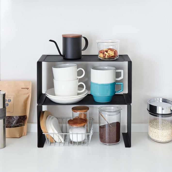 Yamazaki Tower Stackable Kitchen Rack | West Elm