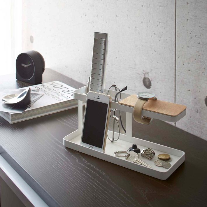 Yamazaki Deskbar Accessory Storage | West Elm