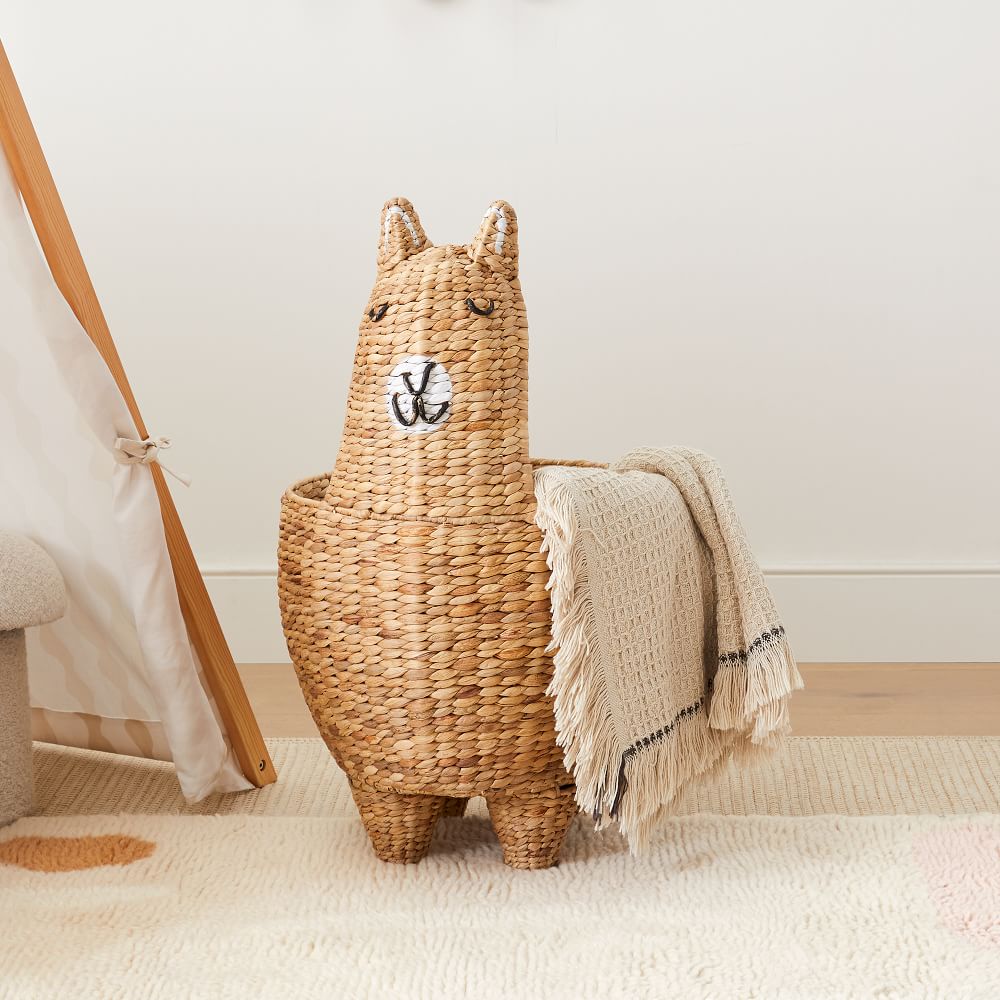 Sarah Sherman Samuel Llama Basket | West Elm