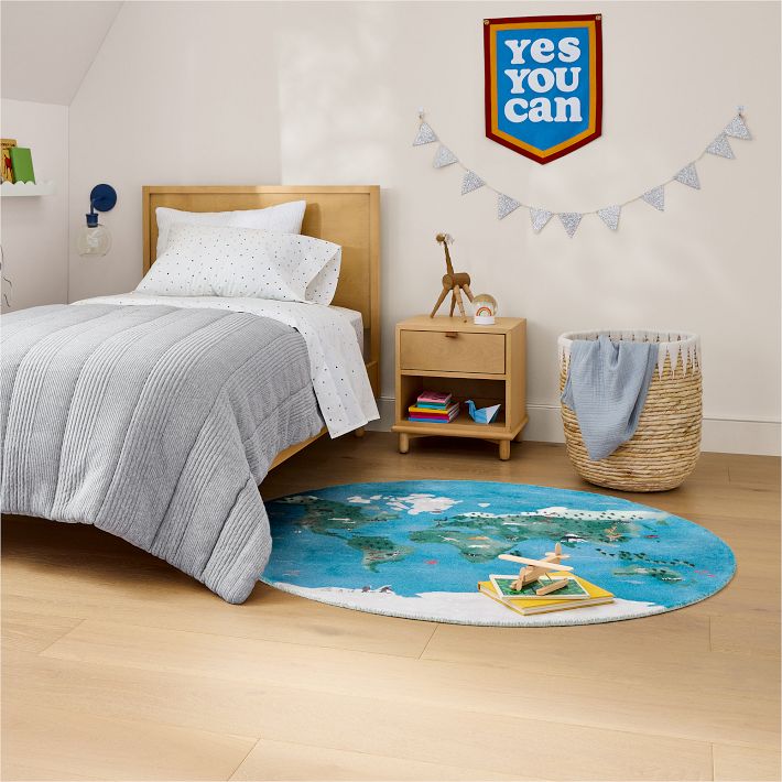 World Map Rug | West Elm