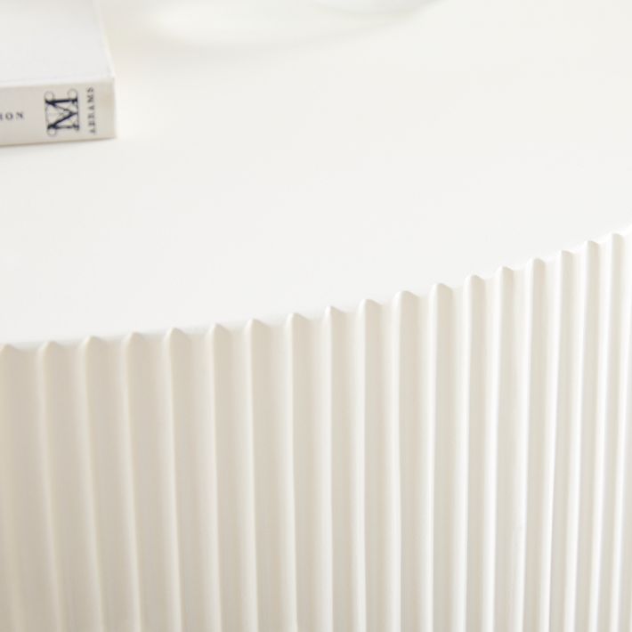 Fluted Coffee Table | Modern Living Room Furniture | West Elm