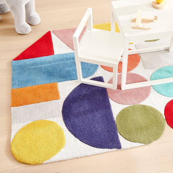 Basic Shapes Rug | West Elm