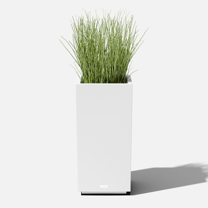 Veradek Block Series Indoor/Outdoor Plastic Planters | West Elm