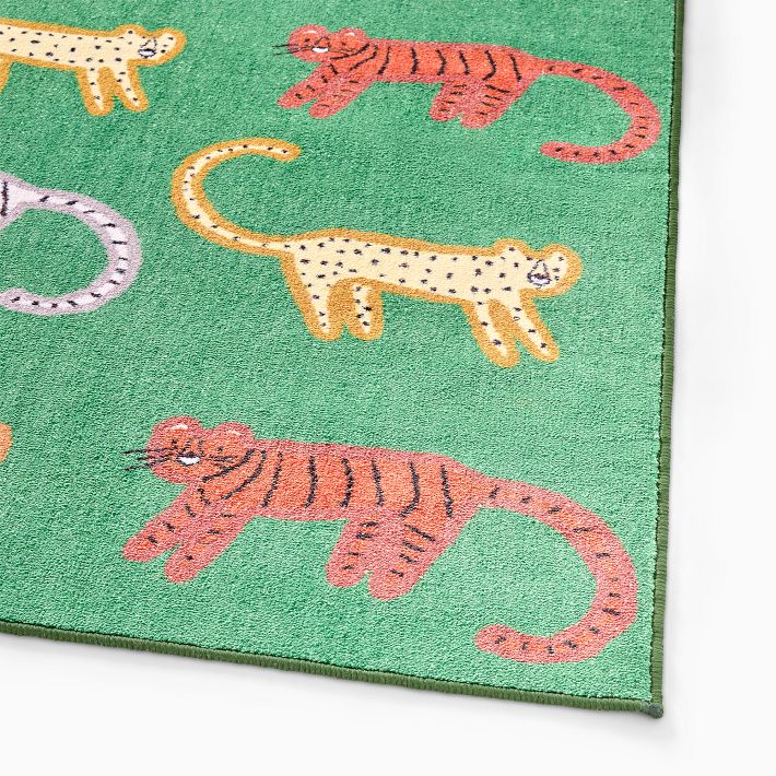 Wildcats Machine Washable Rug | West Elm
