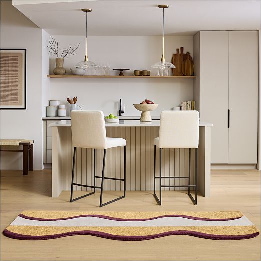 Ripple Effect Scalloped Rug | West Elm